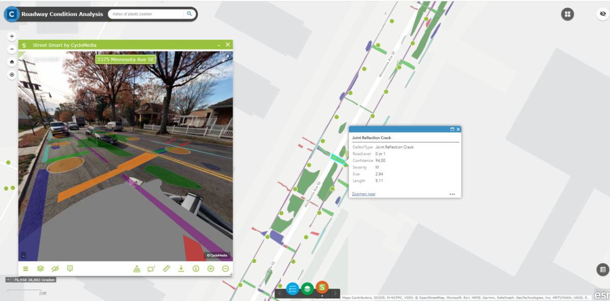 Road Surface Analysis | Cyclomedia | Cyclomedia - fast & accurate AI inspections
